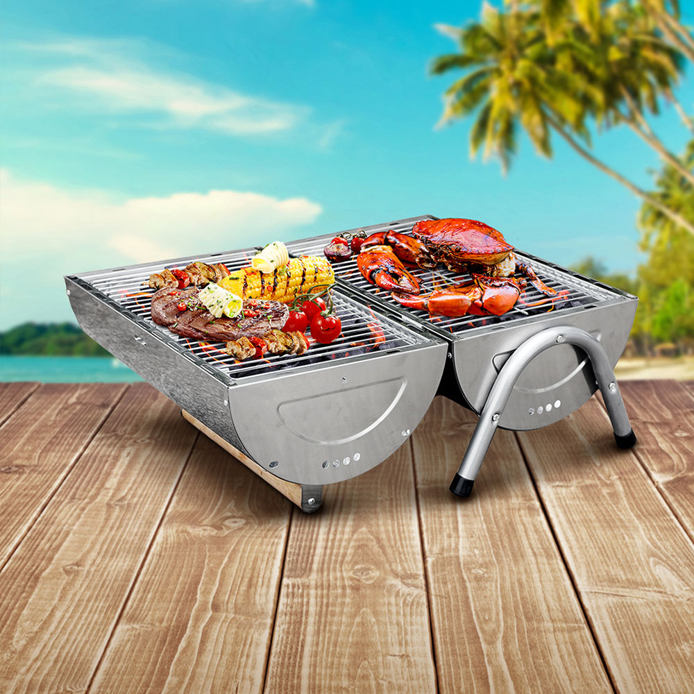 Panggangan Double Stainless Steel Grill | Maspion Logam Jawa